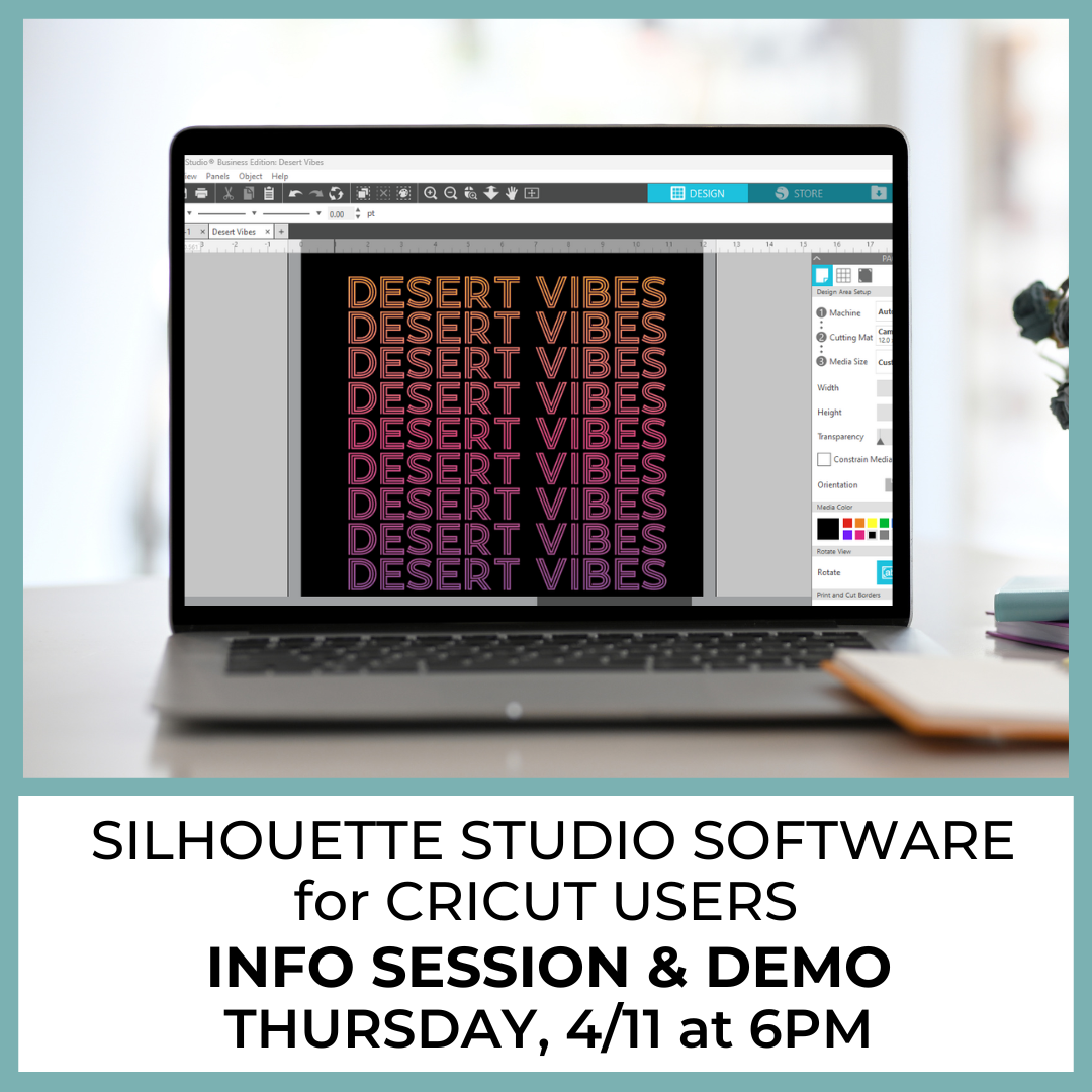 Silhouette Studio Software for Cricut Users; Wednesday, April 11th at ...